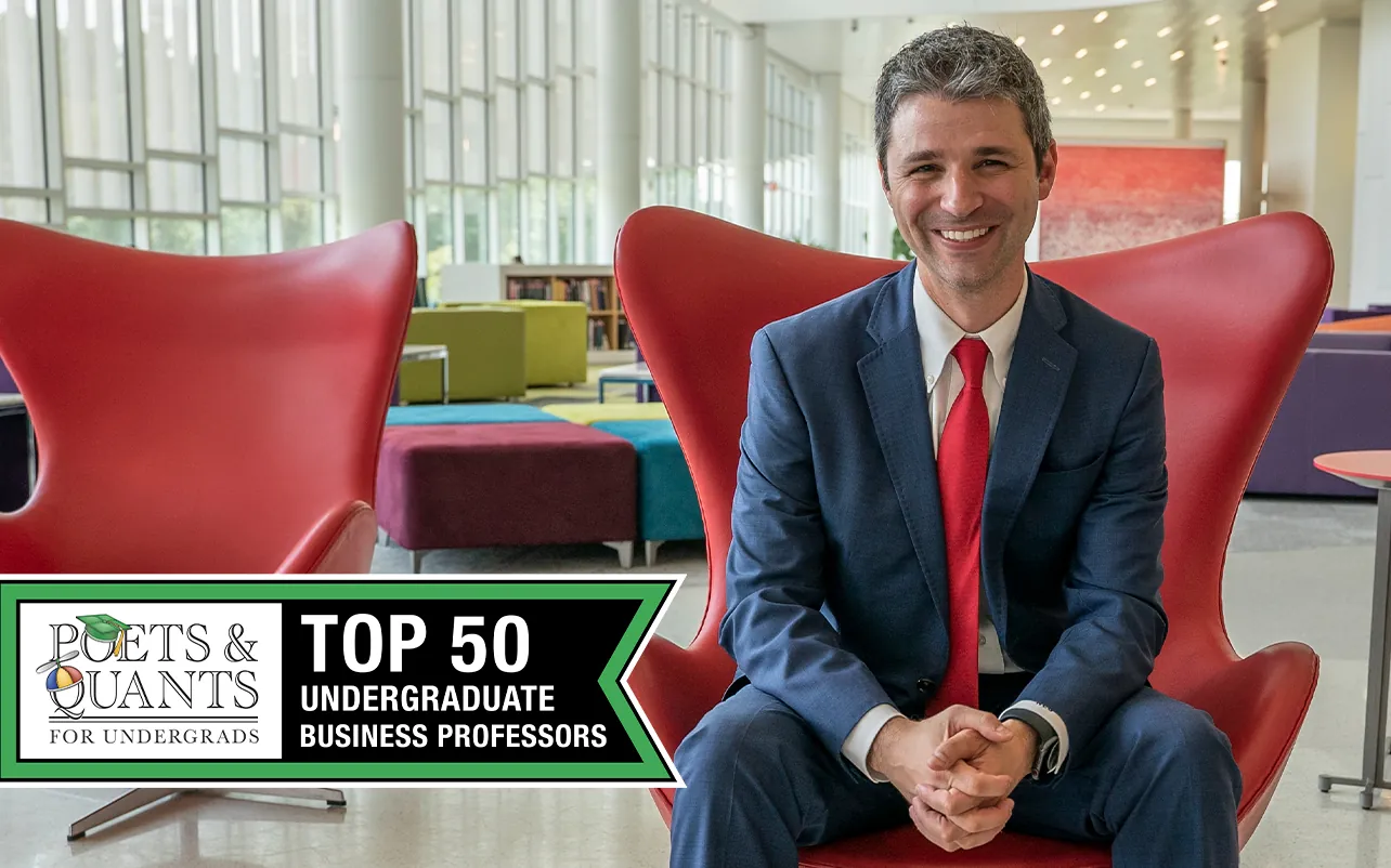 Nathan Goldman Named 2025 Best Undergrad Business Professors from Poets ...
